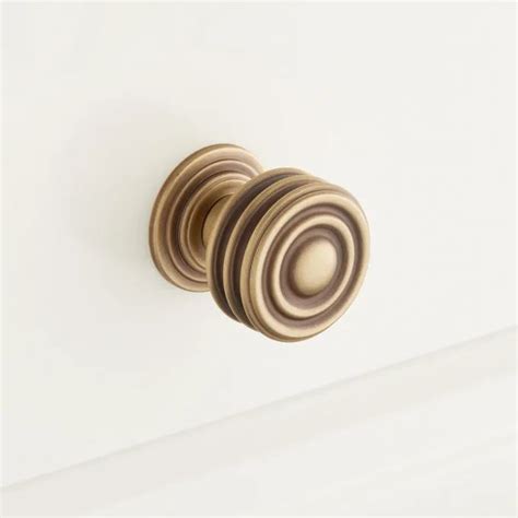 Francoli Solid Brass Round Cabinet Knob Knobs Cabinet Knobs