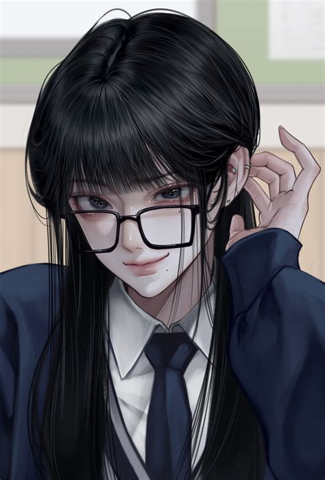 그리미야 작가 아트머그 차분한 색감의 매력있는 캐릭터