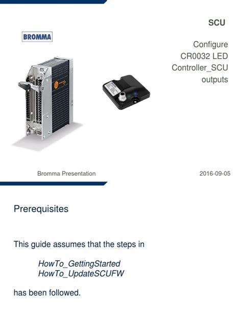 14howtoconfigureled Controller Scu Pdf Computers