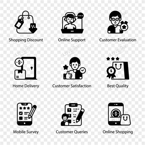 고객 충성도 프로그램 고체 아이콘 벡터 팩 Png 일러스트 무료 다운로드 Lovepik