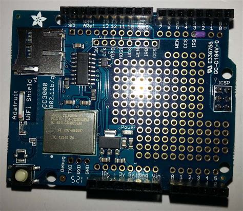 Arduino Motor Shield And Adafruit CC WiFi Shield Compatibility Arduino Stack Exchange