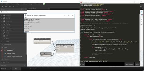 Run A Command A Scr Or A Lisp From Dynamo Civil D Dynamo