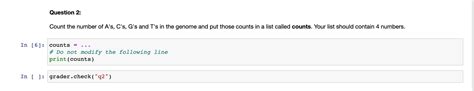 Solved In 1 Initialize Otter Import Otter Grader