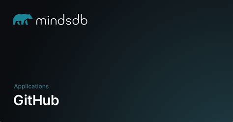github mindsdb