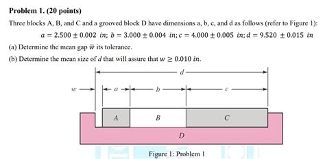 [solved] problem 1 20 points three blocks a b and