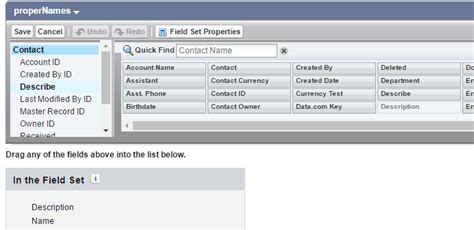 Visualforce Unknown Property Sobjectdescription Error Is In