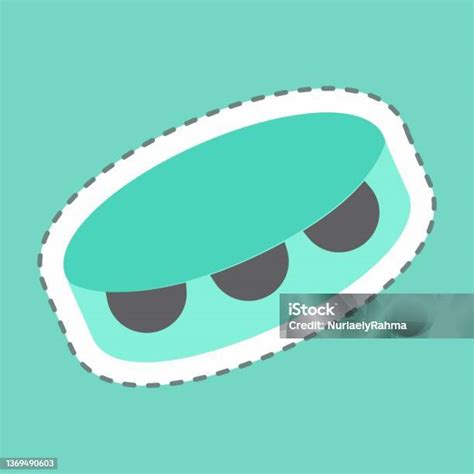 스티커 탬버린 라인 컷 간단한 그림 인쇄 공지 사항 등에 좋은 가죽에 대한 스톡 벡터 아트 및 기타 이미지 가죽 개체 그룹
