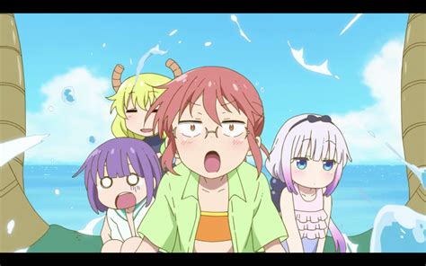 Tohru Kanna Kamui Kobayashi Magatsuchi Sh Ta Lucoa Kobayashi San Chi No Maid Dragon X