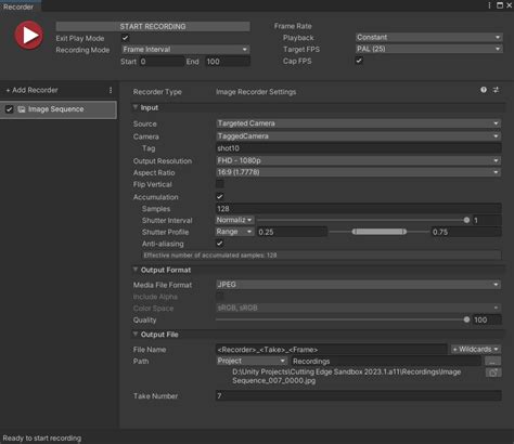 Recorder Pathtracing With Denoiser And Accumulation With Recorder Unity Engine Unity