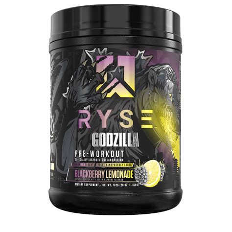 Ryse X Godzilla Pre Workout Xn Supplements