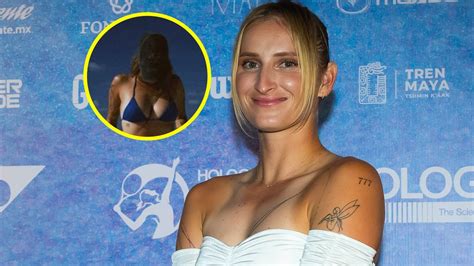 Mistrzyni Wimbledonu W Skąpym Bikini Oto Kto Jej Towarzyszy Na