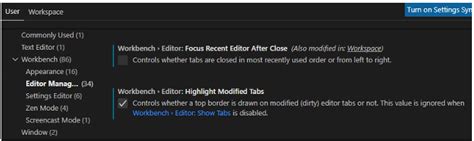 Improve Settings Editor By Adding Better Visibility To Defaults User
