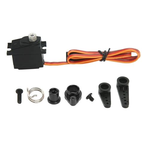 Low Noise Waterproof Stable For Rc Cars With 25t Buffer Arm Black