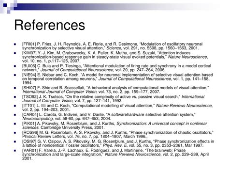 Ppt Chaotic Phase Synchronization For Visual Selection Powerpoint
