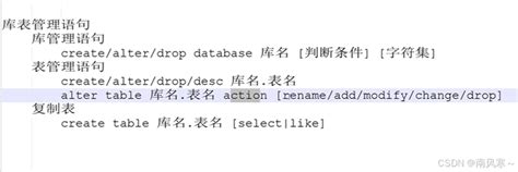 Mysql对库和表的操作 Csdn博客
