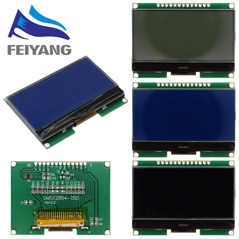 ЖК дисплей 12864 12864 06d 12864 ЖК модуль Cog с китайским шрифтом матричный экран
