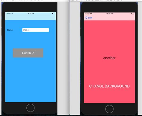 Ios Background Color Of Uiviewcontroller2 Disappears When Passing