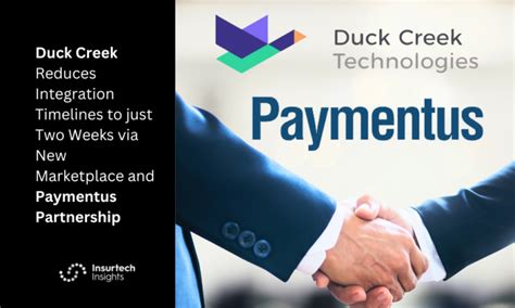 Duck Creek Reduces Integration Timelines To Just Two Weeks Via New Marketplace And Paymentus