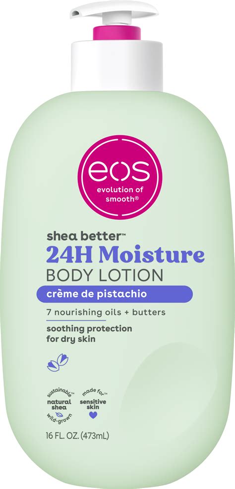 Eos Shea Better Body Lotion Creme De Pistachio Soothes Dry Skin 16