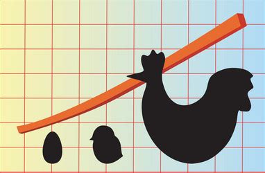 Value Increase Chart Royalty Free Vector Image
