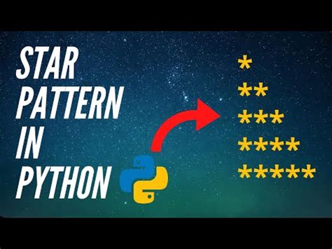 Python Programming Python Pattern Program Star Pattern In Python Using For Loop