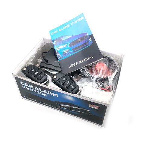 V Universal Car Alarm System Anti Hijacking Central Locking System One Way Smart Keyless Entry