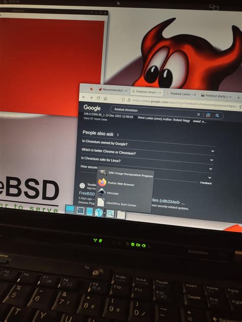 Finally Got That Thinkpad Running Graphical Freebsd R Freebsd