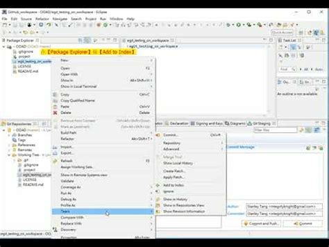 放棄思考 GitHub 及 EGit PART Git stage