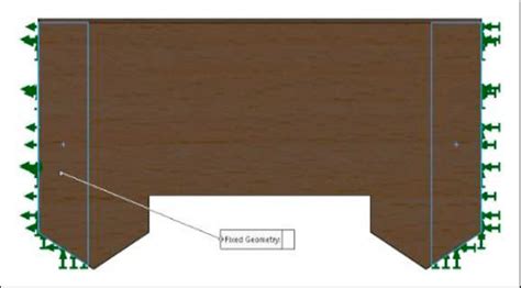 applied constraint on the idealized geometry download scientific diagram