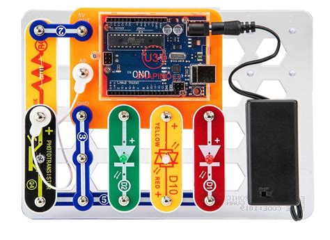 snapino circuite electronice snap circuits cu placa arduino status