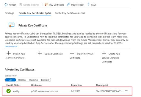Using Free Managed Certificates In Azure Web Apps Sam Learns Azure
