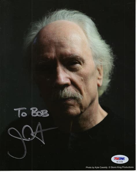 John Carpenter Autographed Memorabilia Signed Photo Jersey