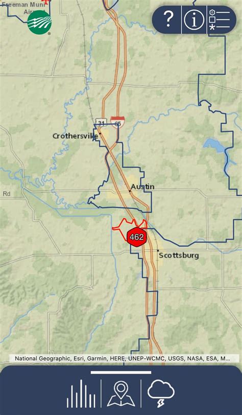 Jackson We Are Aware Of The Large Outage Just North Of Scottsburg