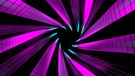 Cyan And Pink Neon Cyberpunk Spiral Tunnel Background Vj Loop 41418123 Stock Video At Vecteezy