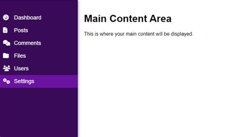 Creating A Responsive Sidebar With Icons And Expandable Menus Camkode