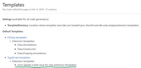 Typescript Client Please Add Empty Extension Template For Customizing