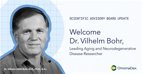 We Are Proud To Introduce Dr Vilhelm Bohr As The Newest Addition To