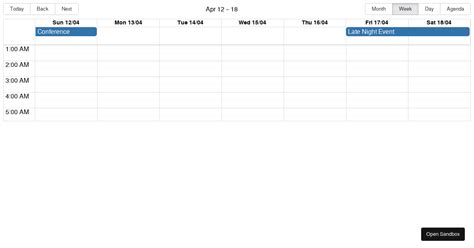 React Big Calendar Drag And Drop Events Between Months Forked Codesandbox