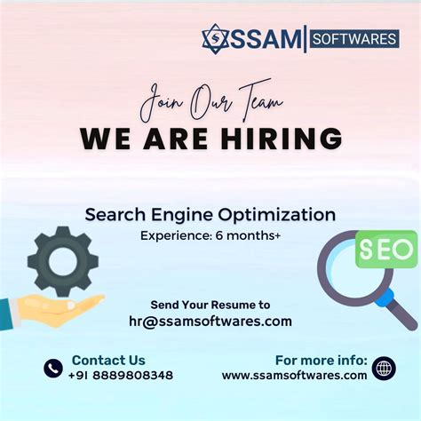 Ssam Softwares On Linkedin Jobs Jobhunt Jobannouncement