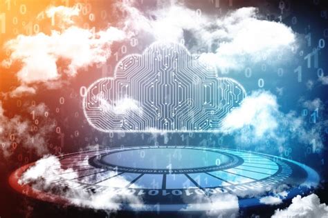 Cloud Computing Concept Background Digital Abstract Background Cloud Internet Technology