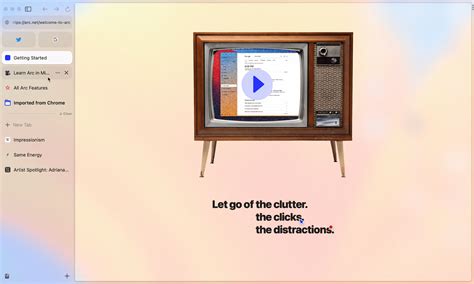 Arc Browser Ui Ux Design Saas Application Design Saas Ui