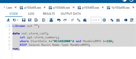 Solved Sas Programming1 Lesson4 Preparing Data Reading And Filtering