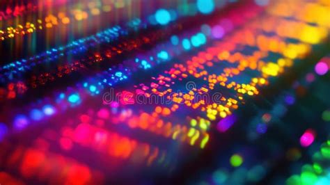 Vibrant Visualization Of Genetic Sequencing Data Stock Illustration Illustration Of