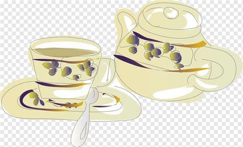찻잔 커피 컵 만화 찻잔 식품 사진술 차 Png Pngwing