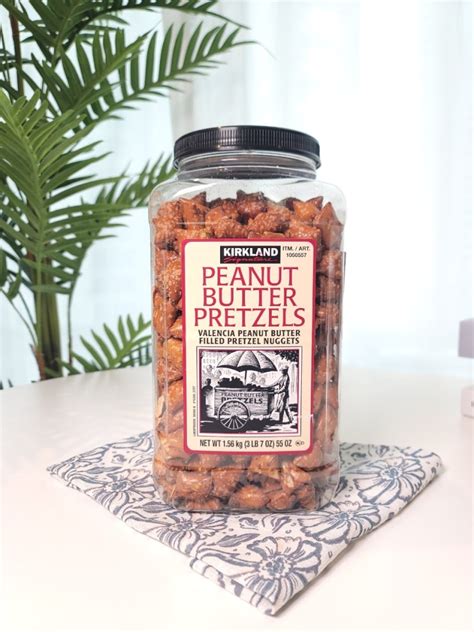 코스트코 추천상품 커클랜드 피넛버터 프레즐 과자 안주 네이버 블로그