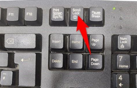 how to turn scroll lock off or on in microsoft excel