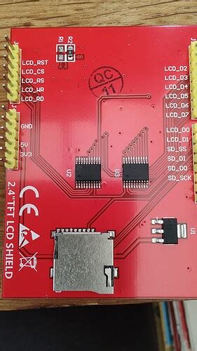 Ili9341 Shield Touchscreen Initial Setup Displays Arduino Forum