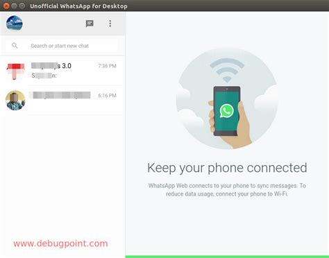 WhatsApp Desktop Client For Ubuntu Unofficial Wrapper App Released