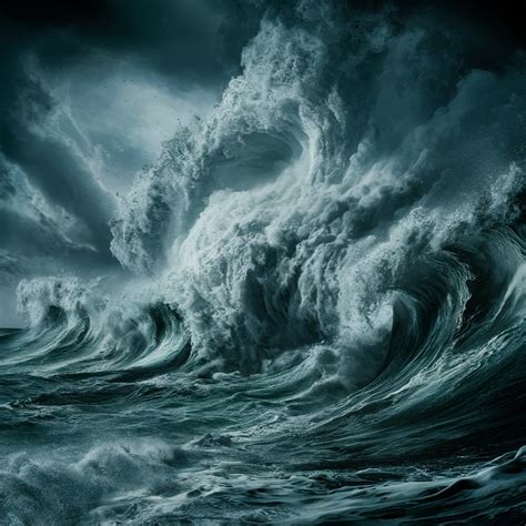 Ai 생성 쓰나미 파도 Pixabay의 무료 이미지 Pixabay