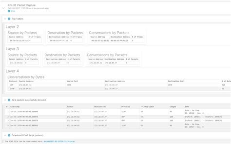 Using The Packet Capture Tool On The Cli Analyzer Cisco Community